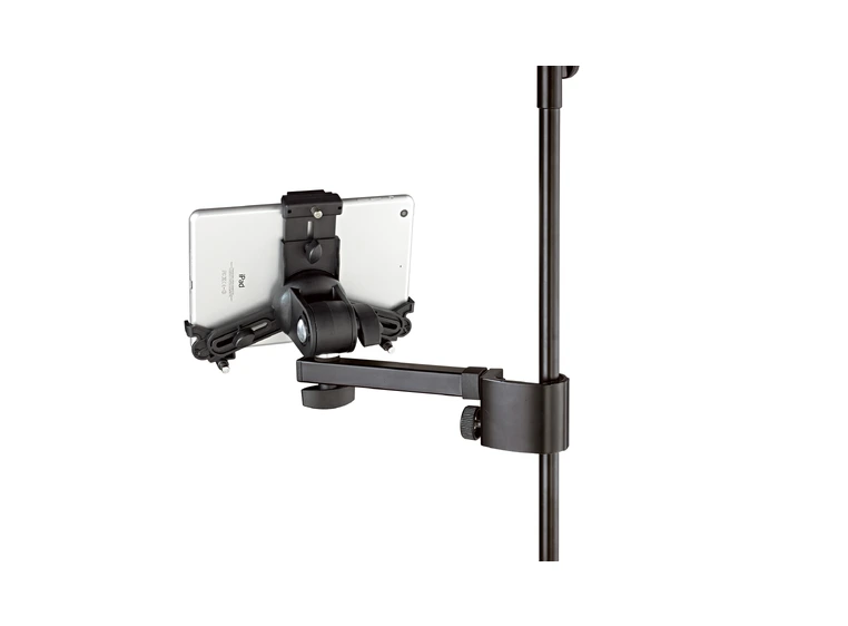 K&M 19796 Nettbrett/PC-Stativ, Sort Universal Tablet Holder, 30mm ...