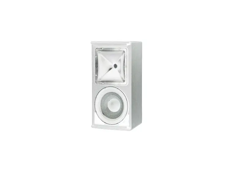 JBL AM7212-00WH høyttaler med 12", 100x100 horn, hvit - Evenstad Musikk