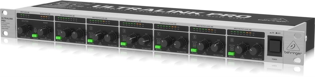 Behringer MX882 V2 ULTRALINK PRO Ultra-Flexible 8-Channel Splitter ...