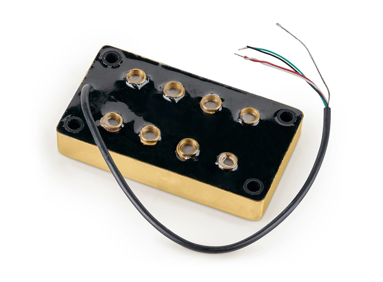 MEC Vintage Humbucker Bass Pickup 4-String, Neck - Gold - Evenstad Musikk