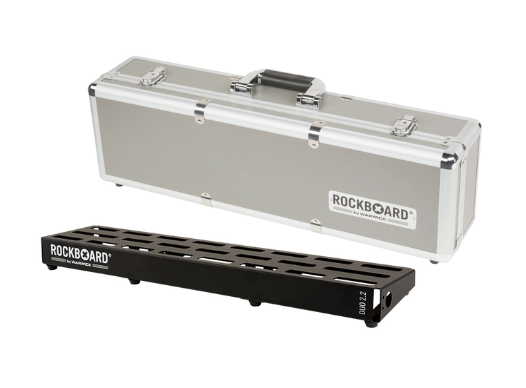 RockBoard DUO 2.2, Pedalboard with Flight Case - Evenstad Musikk