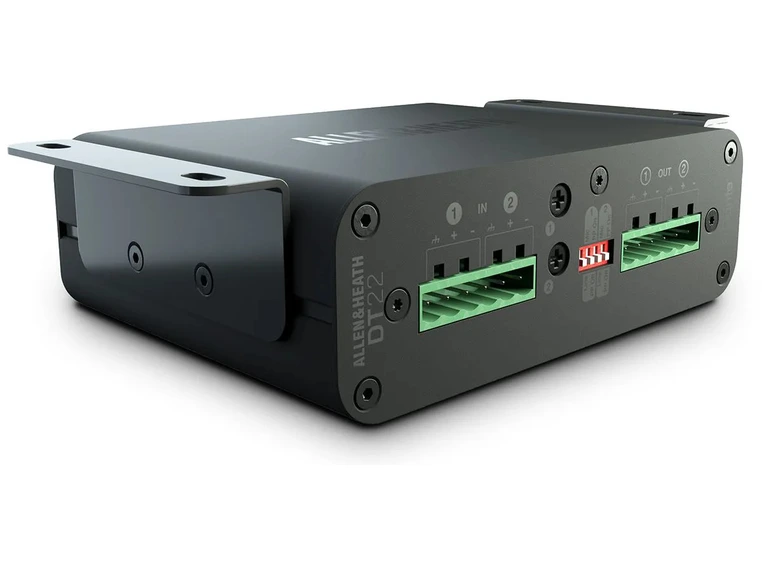 A&H DT22-M/X Dante Interface 2x2 Phoenix - PoE - Evenstad Musikk
