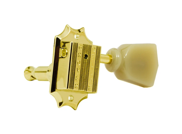 Grover 135G Vintage Machine Heads Single Guitar Machine Head - Gold (L ...