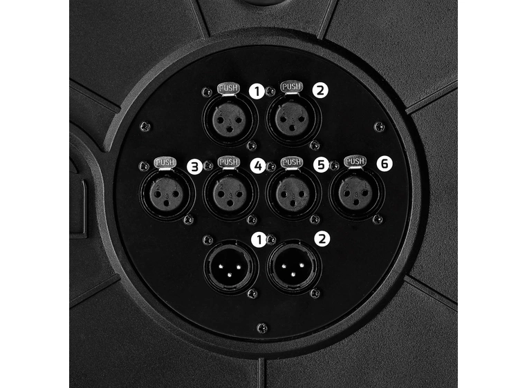 Adam Hall Multikabel på trommel 6/2 30m - Evenstad Musikk