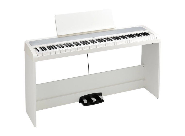 Korg B2+SP-WH Digital piano with stand White - Evenstad Musikk