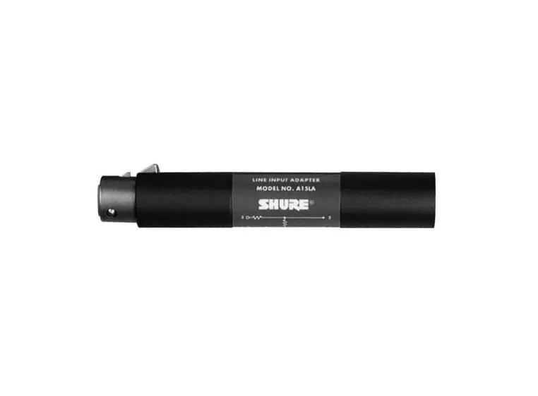 Shure A15LA line input adapter - Evenstad Musikk