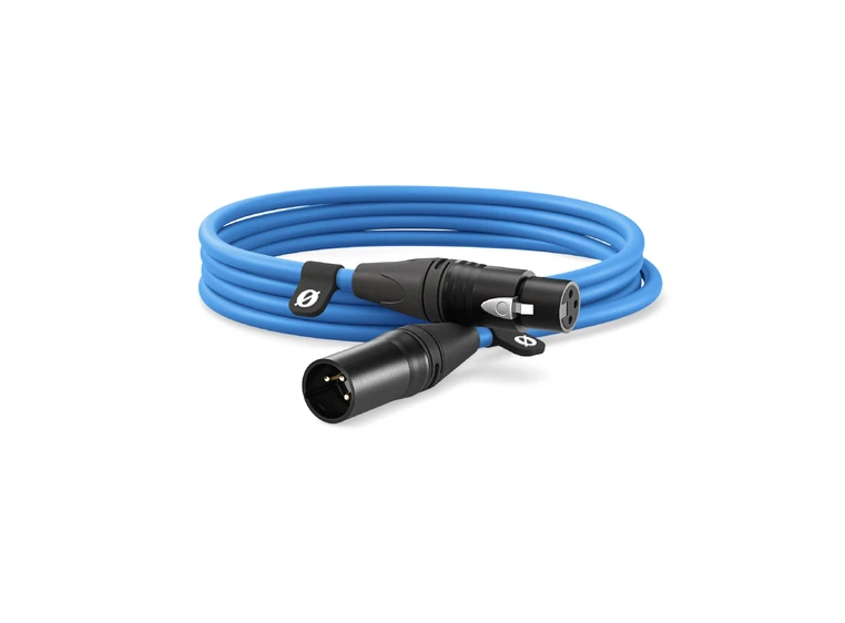 Røde XLR Mikrofonkabel Blue 3 meter - Evenstad Musikk