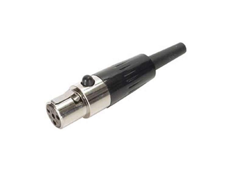 Shure 4-pin mini connector (TA4F) - Evenstad Musikk
