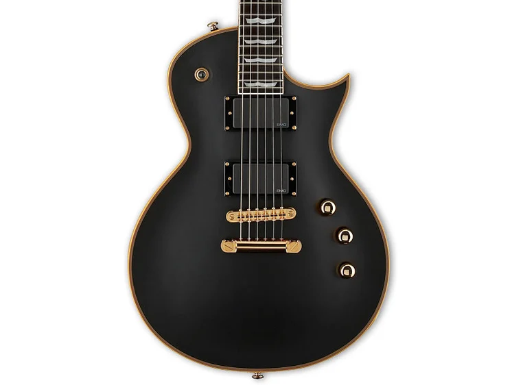 LTD EC-1000 VB, El.Gitar Vintage Black (EMG) - Evenstad Musikk