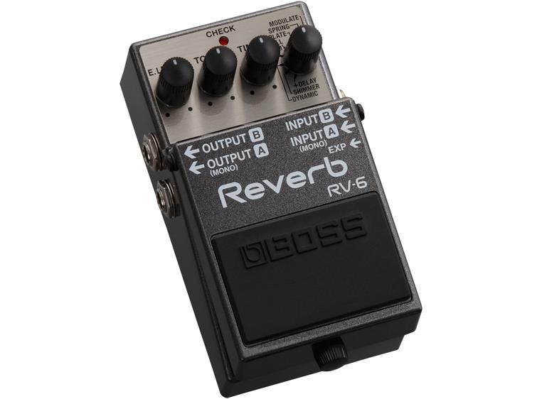 Boss Rv-6 reverb pedal - Evenstad Musikk